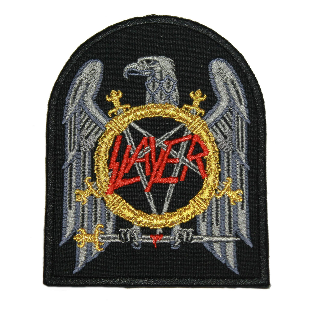 Dystopia Logo Cloth Patch – Red Zone
