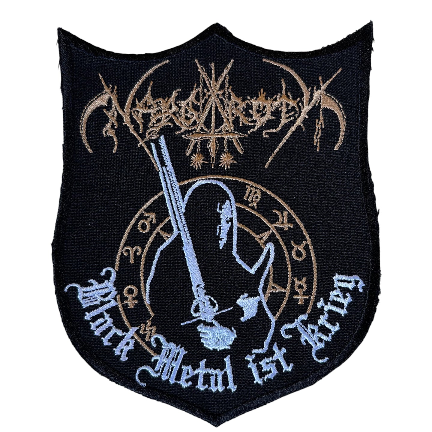 Nargaroth Logo Embroidered Patch – Red Zone